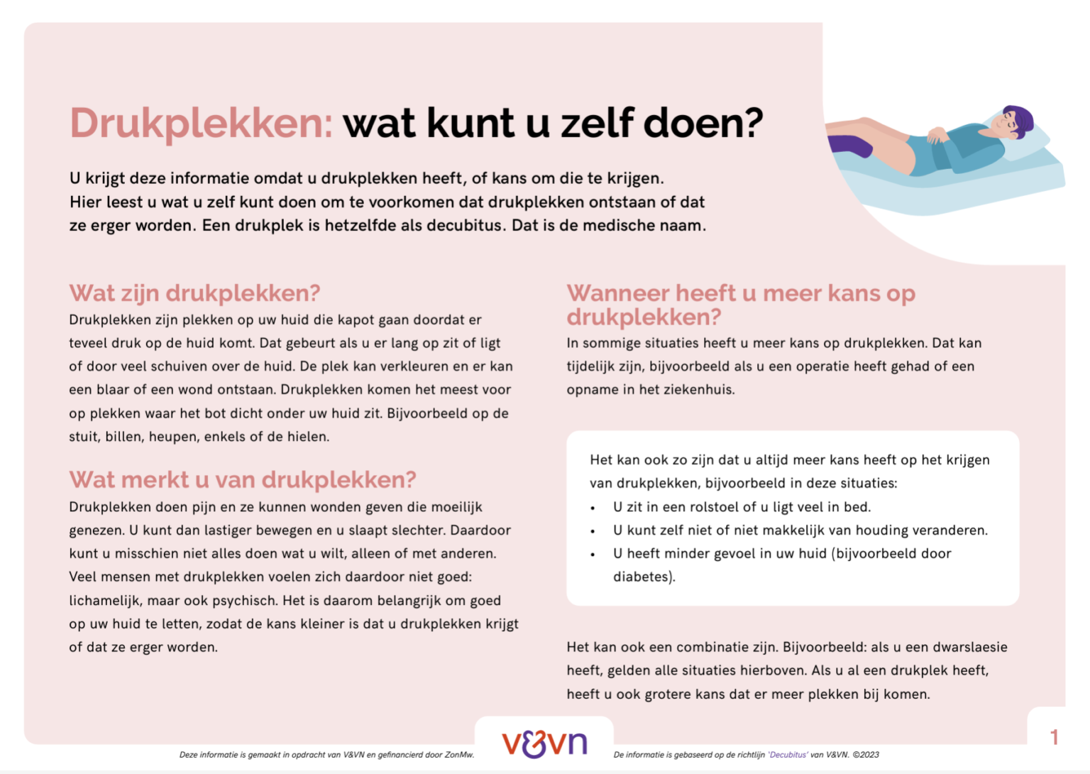 Richtlijn Decubitus - Kennisplatform V&VN
